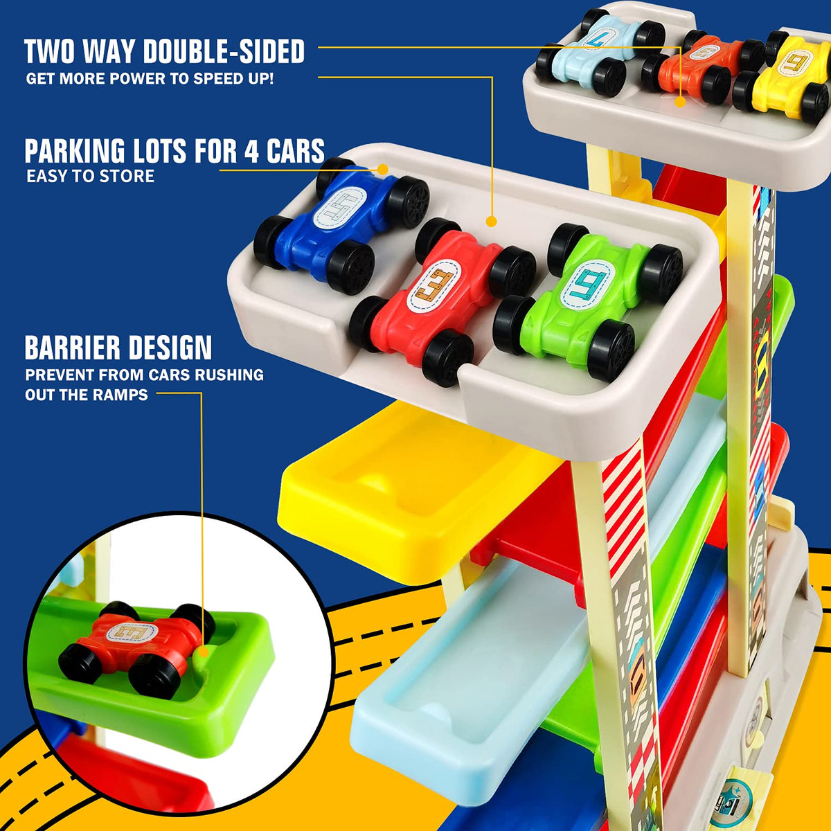 Montessori Car Ramp – Smart Kids Planet
