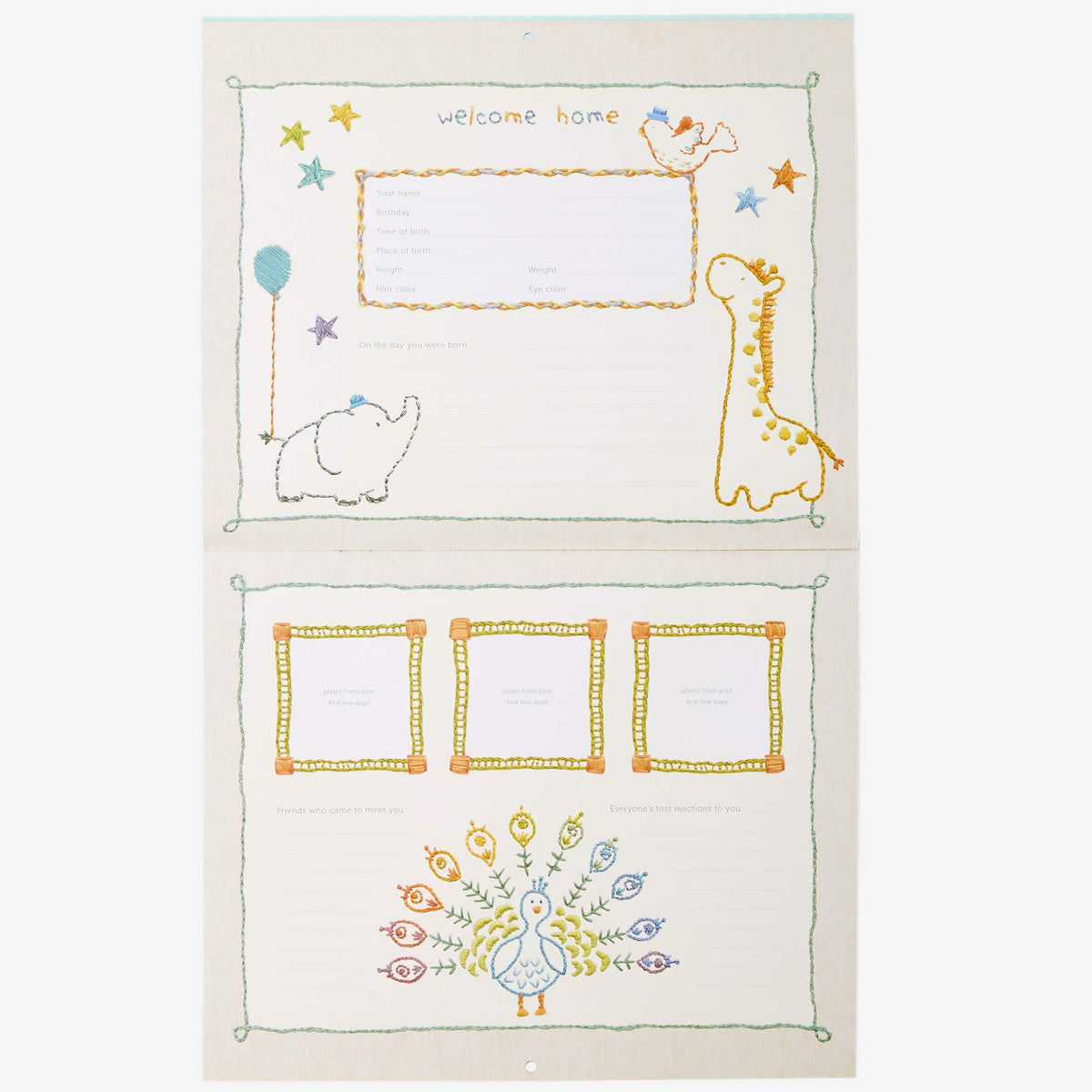 My First Year Calendar with Milestone Stickers – Smart Kids Planet
