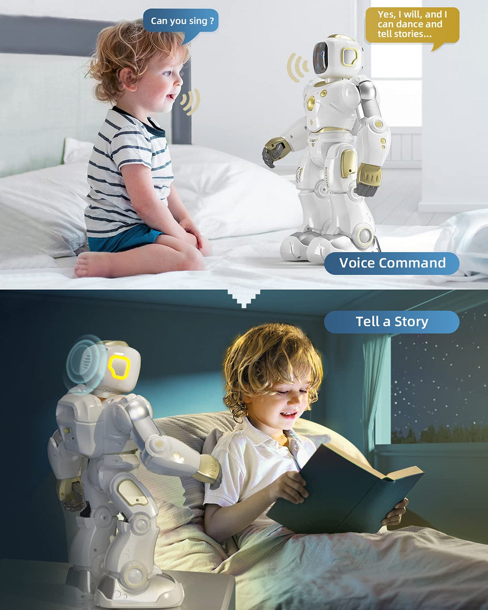 AI Robot for Kids - Programmable RC Robot Toy with Voice Control | Ages ...