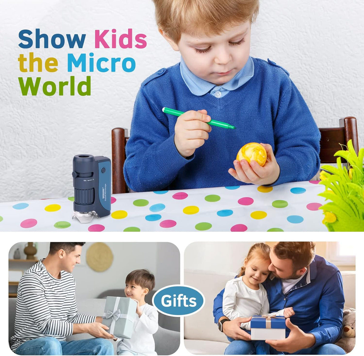 Global Investigator Microscope – Smart Kids Planet