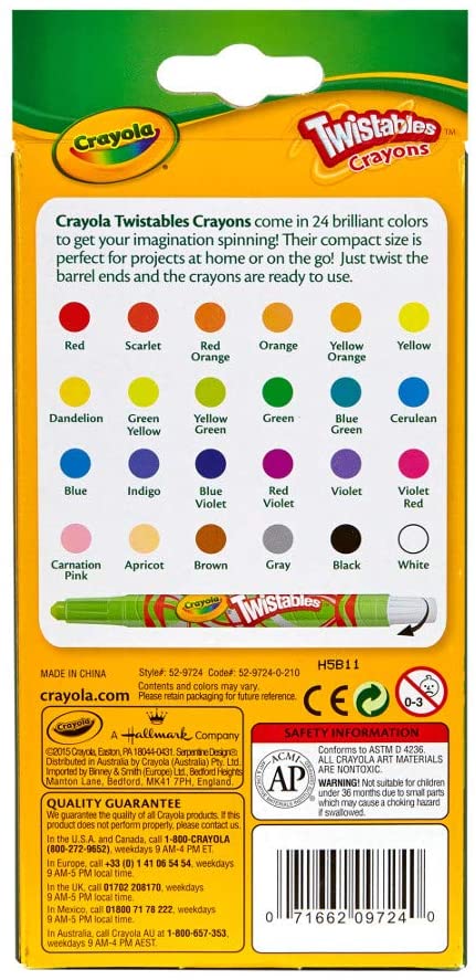 Extendable Color Crayons – Smart Kids Planet