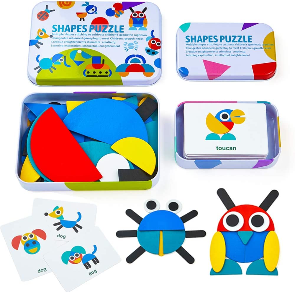 The Colorful Creatures Shapes Arranger – Smart Kids Planet