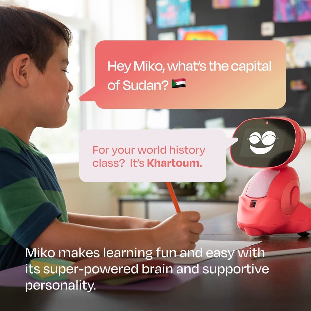 Hello Miko AI: Fun & Educational Smart AI Based Robot for Kids – Smart ...