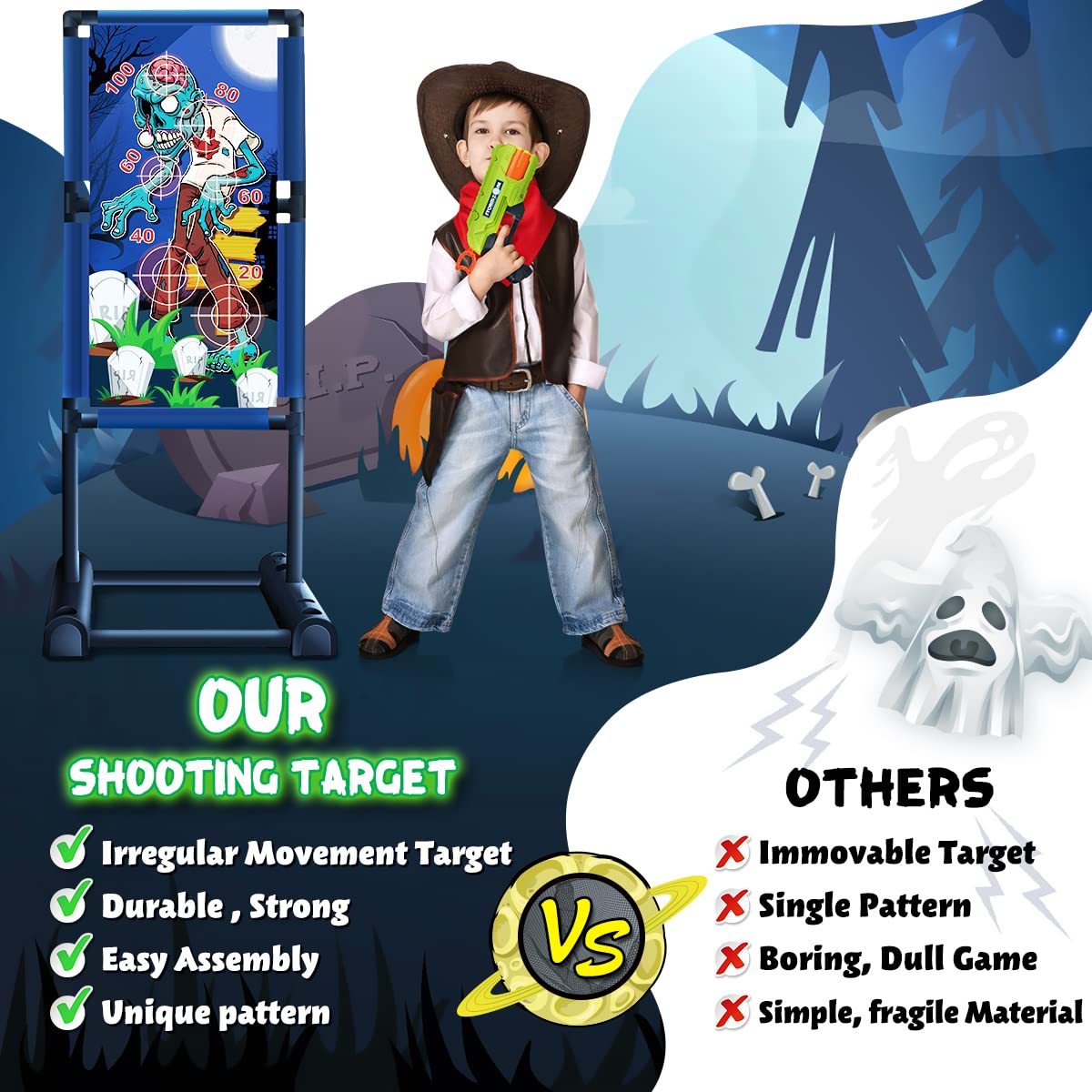 Zombie Blaster Shooting Game – Smart Kids Planet