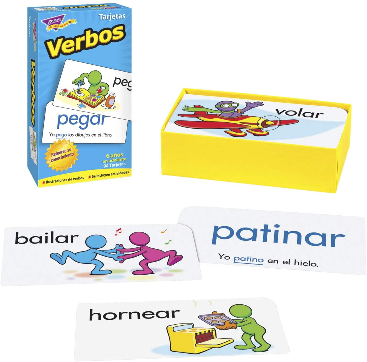 Spanish Verbs Flashcards – Smart Kids Planet