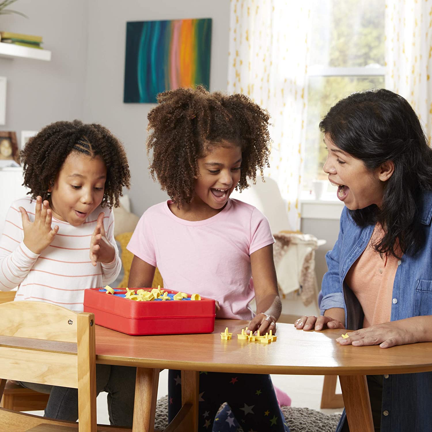 Kids Puzzle Game Winning Fingers Shape Toy Puzzle Game - Pop Up Board ...