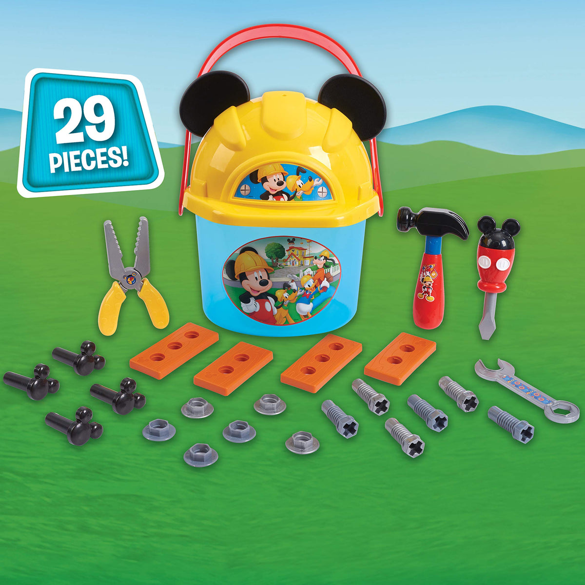 Mickey Mouse Construction Bucket – Smart Kids Planet