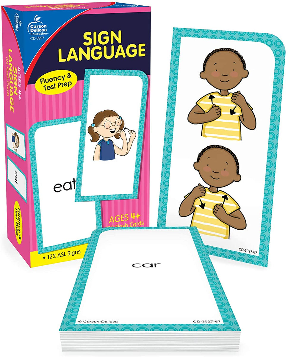 Learn Sign Language With Keycards – Smart Kids Planet