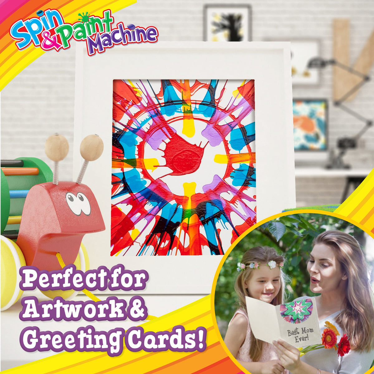 Spin & Splatter Machine – Smart Kids Planet