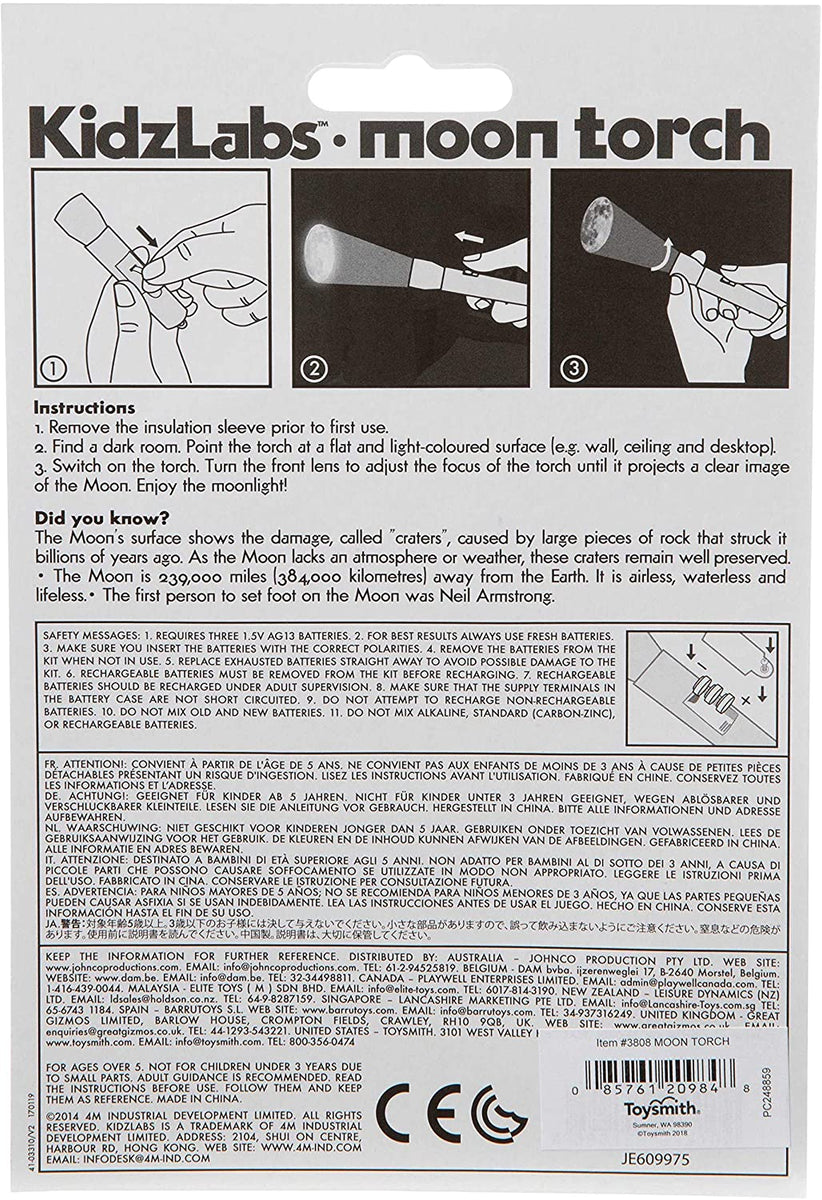 Handheld STEM Moon Projector – Smart Kids Planet