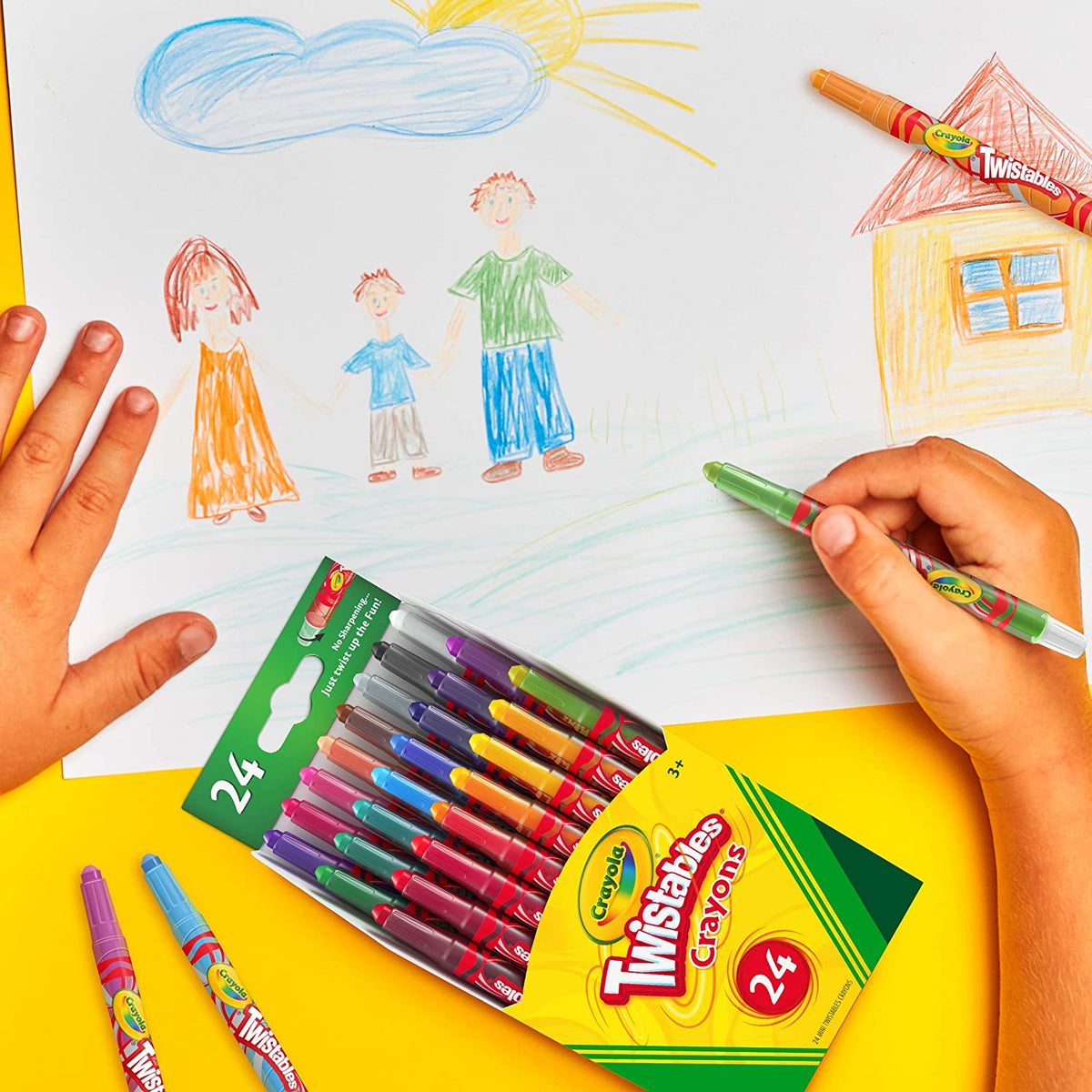 Extendable Color Crayons – Smart Kids Planet